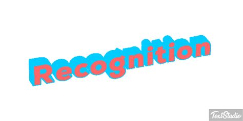 Recognition Word Animated  Logo Designs