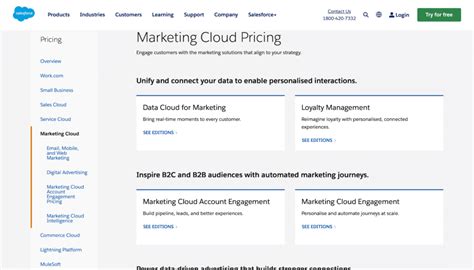 Salesforce Offers How Do They Compare •