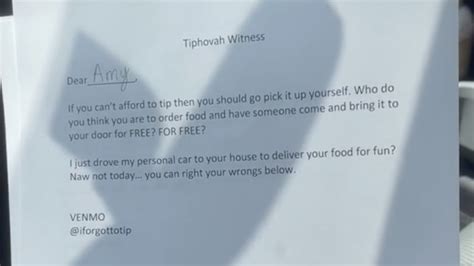 This DoorDash Driver's Viral Message Has TikTok Divided