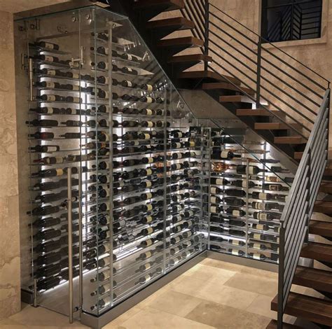 Under Stairs Wine Cellar