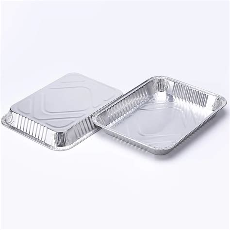 Half Full Aluminum Pans Large Size With Clear Lids Buy Aluminum Pans