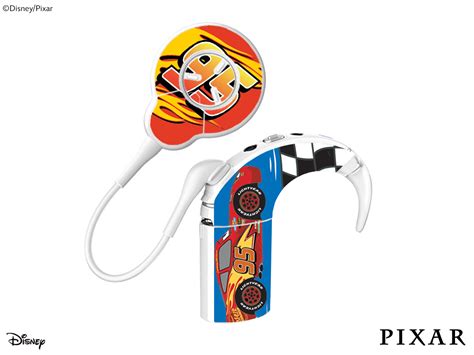 Cochlear Nucleus 7 Sound Processor Skins Stickers Pixar Cars