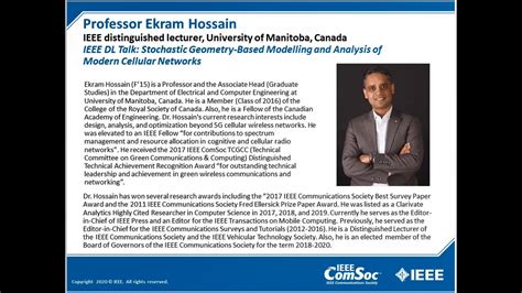 ieee dl talk stochastic geometry based modelling and analysis of