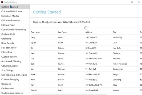 Net6 Flex Grid Scrolling On Selection With Cellrange Selectionmode