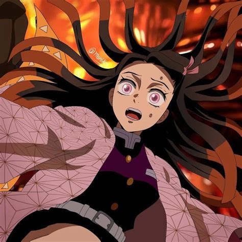 Nezuko Dessin Adorable Dessin De Fan Personnages Danimés