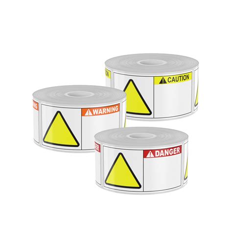 Ansi Triangle Vinyl Labels Industrial Safety Solutions