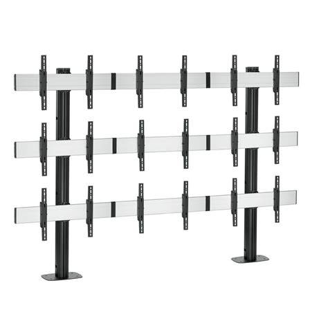 Pff 7060 Base De Piso Para Suporte De Monitor Prata Vogels Grupo Discabos