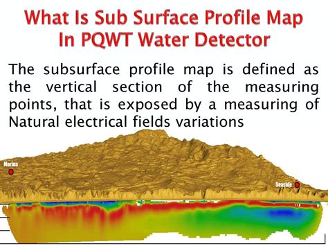 Analysis Of Profile Map In Pwqt Water Detector Sahara Groundwater