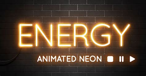 How To Create An Animated Neon Text Effect In Photoshop DR Design Resources