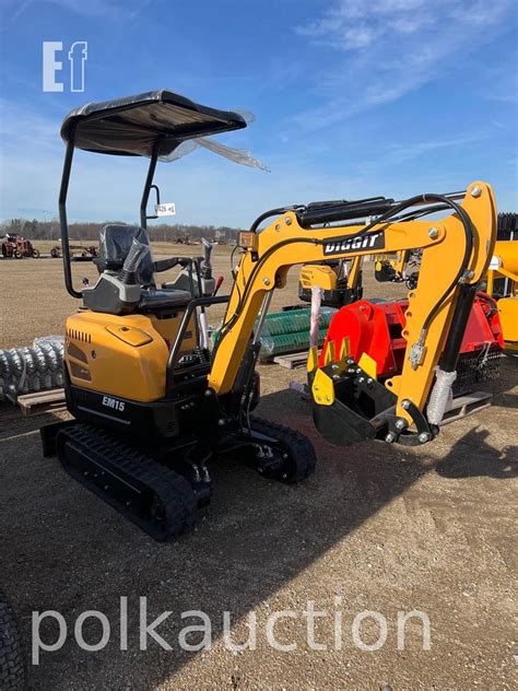 2023 Diggit Em15 Auctions Equipmentfacts