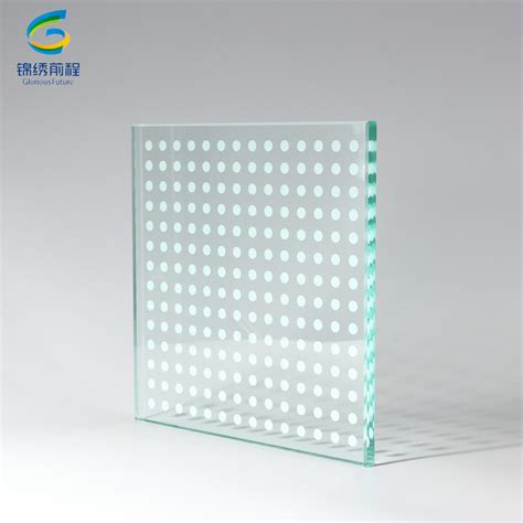 Pattern Tempered Building Ceramic Frit Glass Price External Glass