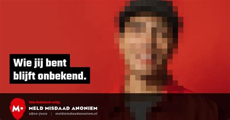 Campagne Meld Misdaad Anoniem Gestart Op 28 Maart 2025 Gemeente