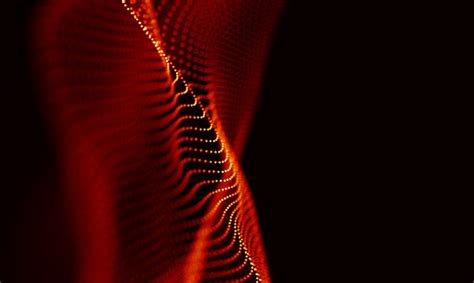 추상적 빨간색 기하학적 배경 연결 구조입니다 과학 배경 미래 기술 Hud 요소 점과 선을 켜고 있습니다 빅 데이터 시각화 및 비즈니스 0명에 대한 스톡 벡터 아트 및 기타