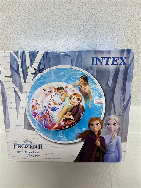 Intex Frozen Swimming Float Hobbies And Toys Toys And Games On Carousell