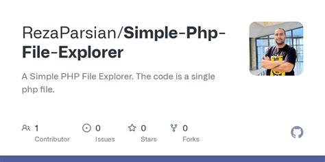 Github Rezaparsiansimple Php File Explorer A Simple Php File