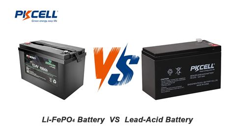 Lithium Iron Phosphate Battery Vs Lead Acid Key Differences Pkcell