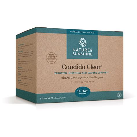 Naturess Sunshine Candida Clear 14 Day Program Stock 958