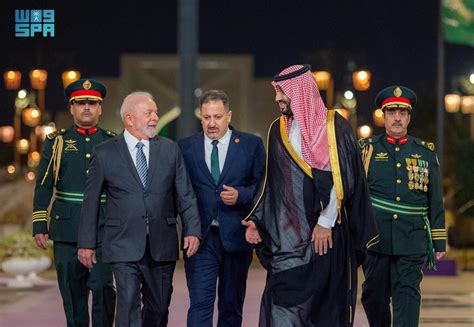 سياسي سمو ولي العهد يستقبل رئيس البرازيل ويعقدان جلسة مباحثات رسمية
