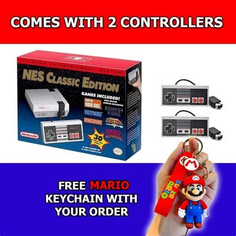 Nintendo Entertainment System Nes Classic Edition Original Comes With