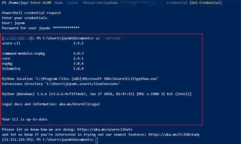 Use The Az Installer On A Vm Through Azure Powershell Stack Overflow