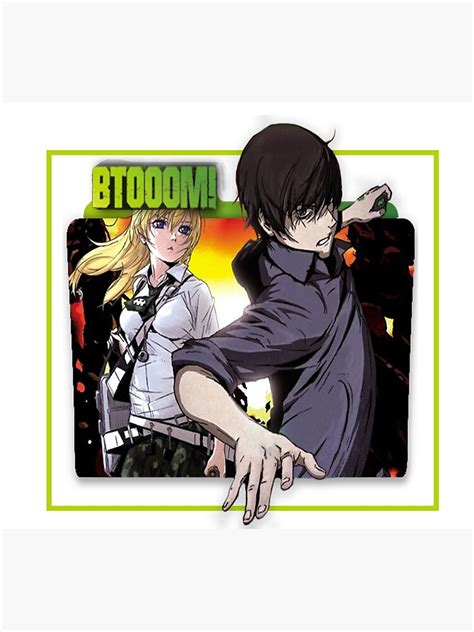 Btooom Anime Poster For Sale By Gabreilhotanime Redbubble
