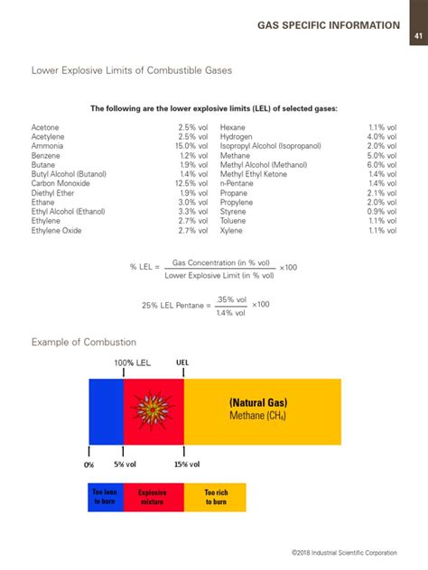 Lel Combustible Gases Pdf Ethanol Organic Chemistry