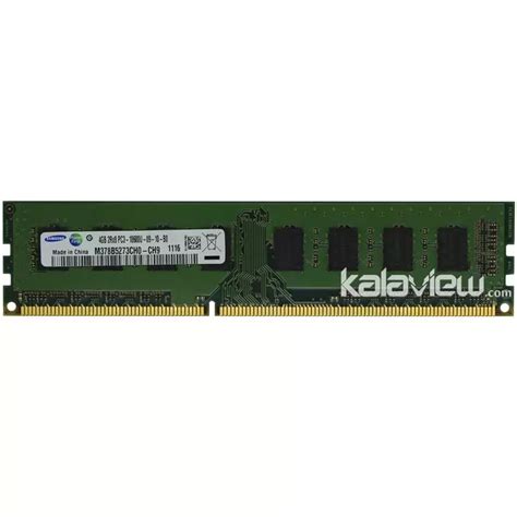 خرید و قیمت رم کامپیوتر سامسونگ 4gb مدل Ddr3 باس 1333mhz 10600 چین
