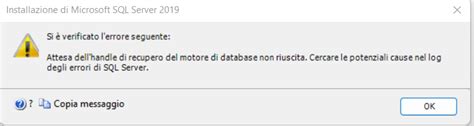 Il Blog Di Emanuele Mattei Microsoft Sql Server Codice Errore 0x851a001a