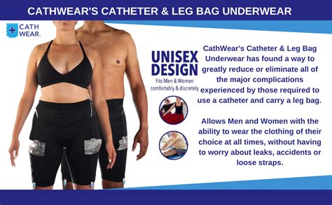 Cathwear Catheter Leg Bag Underwear Leg Bag Holder For