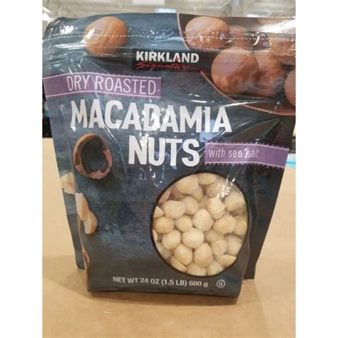 Blanccostco 好市多 Kirkland 科克蘭 鹽烤 夏威夷果仁 680公克袋 夏威夷豆 堅果 休 蝦皮購物