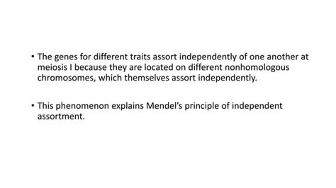 Chromosome Theory Of Inheritance Pptx