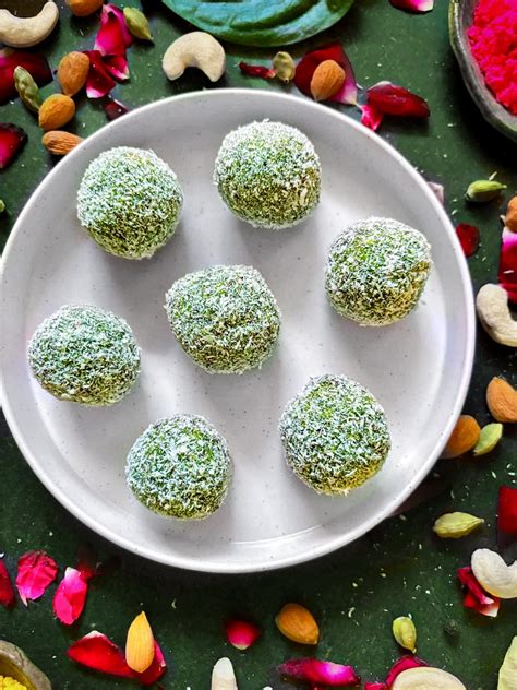 Instant Thandai Paan Coconut Ladoo No Cook Holisweets