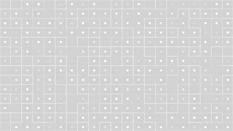 White Color Square Box And Circular Dots Appearing And Disappearing Modern Design Loop Able