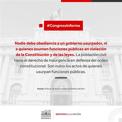 Corta On Twitter En Un Duro Comunicado El Congreso De Perú Acusa Al