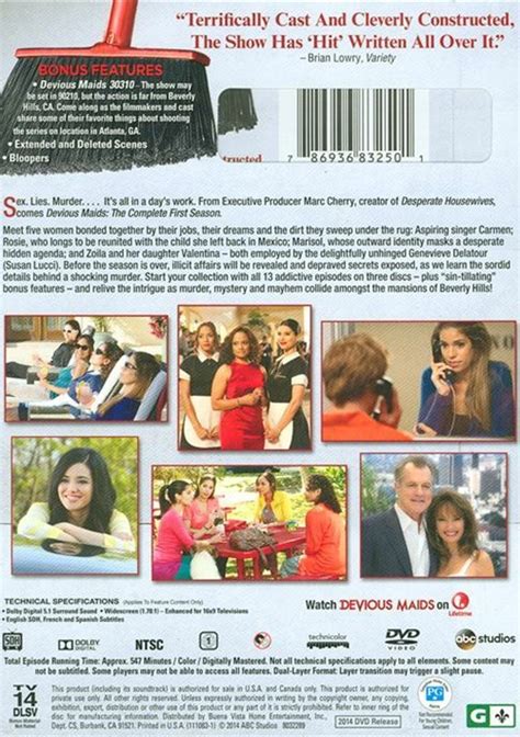 Devious Maids The Complete First Season Dvd 2013 Dvd Empire