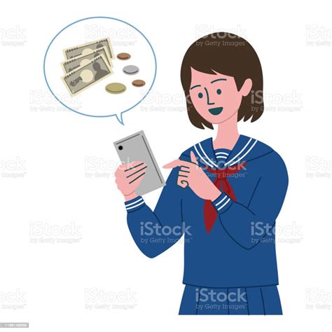 여학생 스마트 폰 제스처 감정 시리즈에 대한 스톡 벡터 아트 및 기타 이미지 감정 시리즈 걱정하는 고등학교 Istock