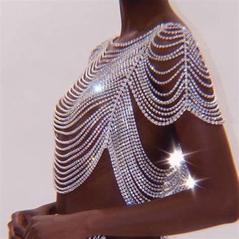 Rhinestone Crop Top Etsy