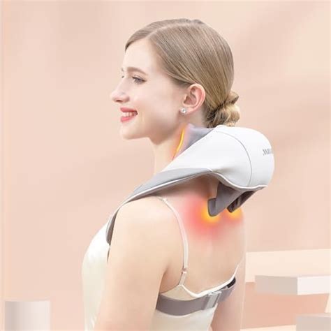 Neck Massager With Heat 6d Shiatsu Shoulder Massager