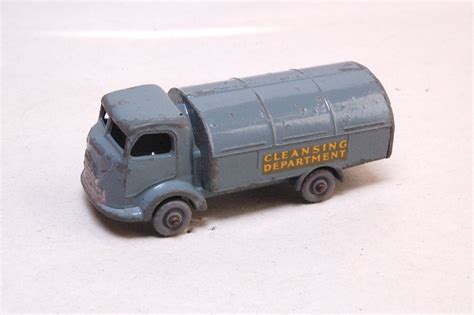 Matchbox Lesney No 38 A Karrier Bantam Refuse Truck Gpw Grey Plastic