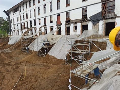 En Un 35 Avanzan Las Obras De Restauración De La Edificación En Bahareque Más Grande De
