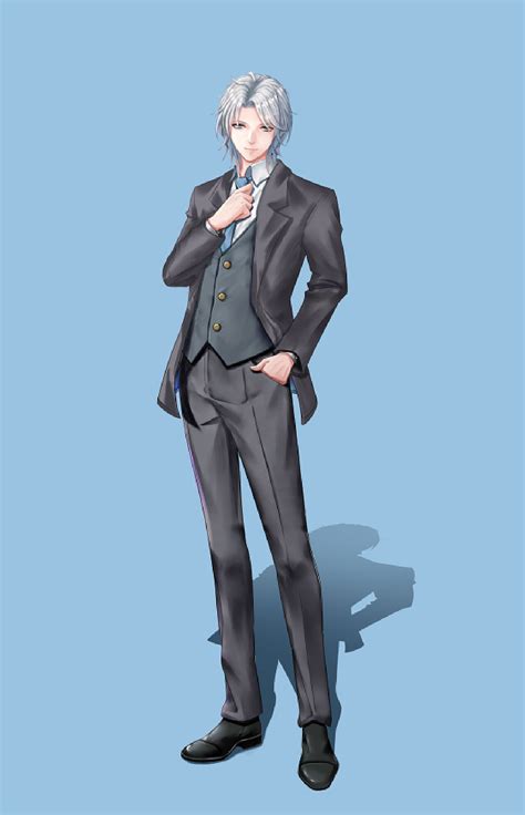乙女向 男性角色设定小金鱼儿今天画画 站酷zcool
