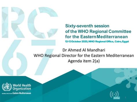 Introduction To Regional Directors Annual Report Pptx Infectious Diseases Diseases And