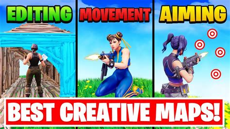 The Best Creative Maps To Improve At Fortnite Tips And Tricks Youtube