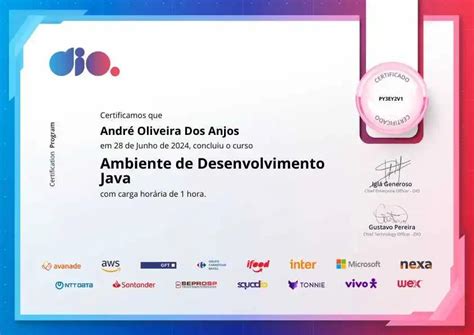 Ándré Oliveira Dos Anjos On Linkedin Ambiente De Desenvolvimento Java