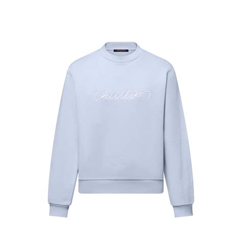 เสื้อคอกลมปักสัญลักษณ์ เสื้อผ้า หลุยส์ วิตตอง เว็บไซต์อย่างเป็นทางการประเทศไทย หลุยส์ วิตตอง