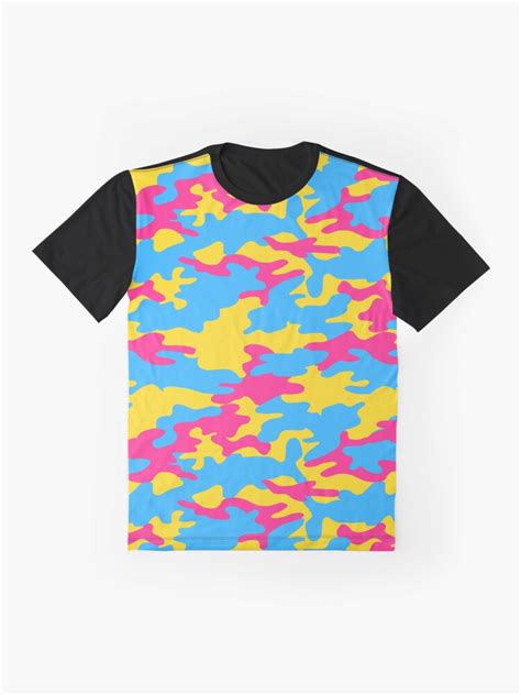 Pansexual Pride Camo Pan Pattern Graphic T Shirt For Sale By M L