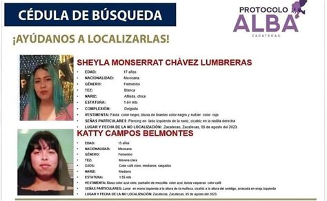 Encuentran Sin Vida A Adolescentes Desaparecidas En Zacatecas