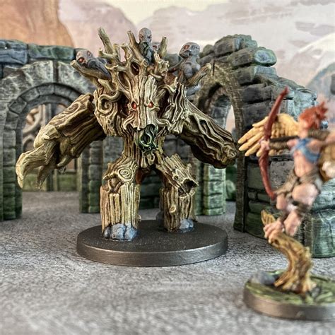 The Large Construct Is An Angry Old Chunk Of Wood R Frostgrave