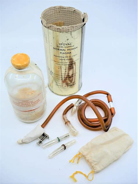 Lyovac Rapidly Lyophilized Normal Human Plasma Representing 250cc