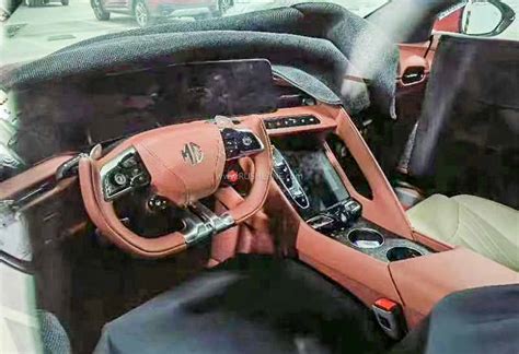 Mg Cyberster Electric Spied With 3 Screen Layout Scissor Doors